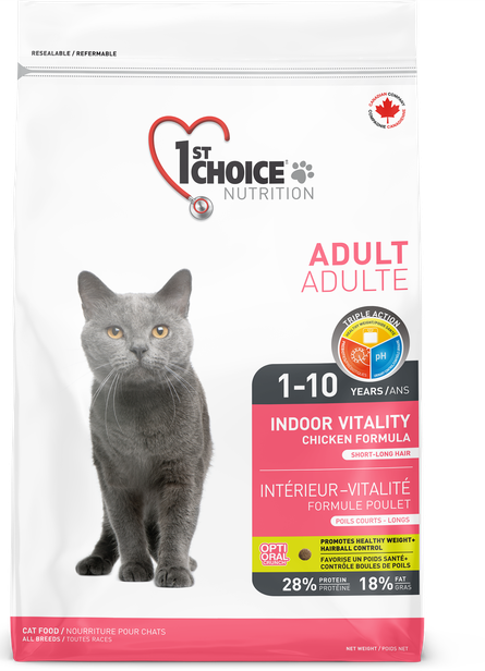 1ST CHOICE CAT ADULT INDOOR VITALITY