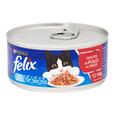 FELIX TROCITOS DE POLLO EN SALSA LATA X 156 GR
